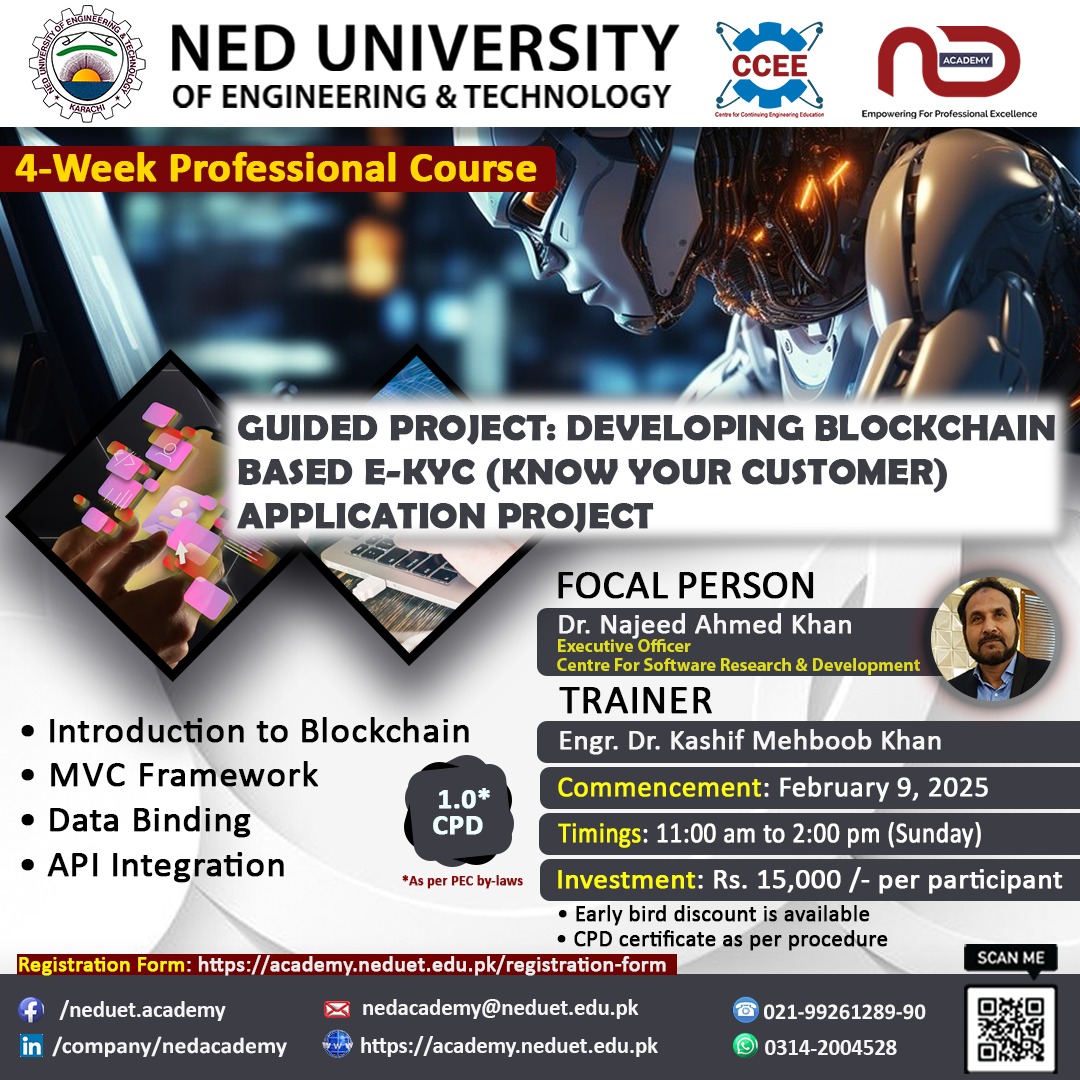 Our Programmes | NED Academy - CCEE | CMPP | PTMC